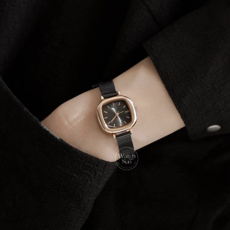 Minimalist Style Square Face Stainless Steel Women's Watch ...