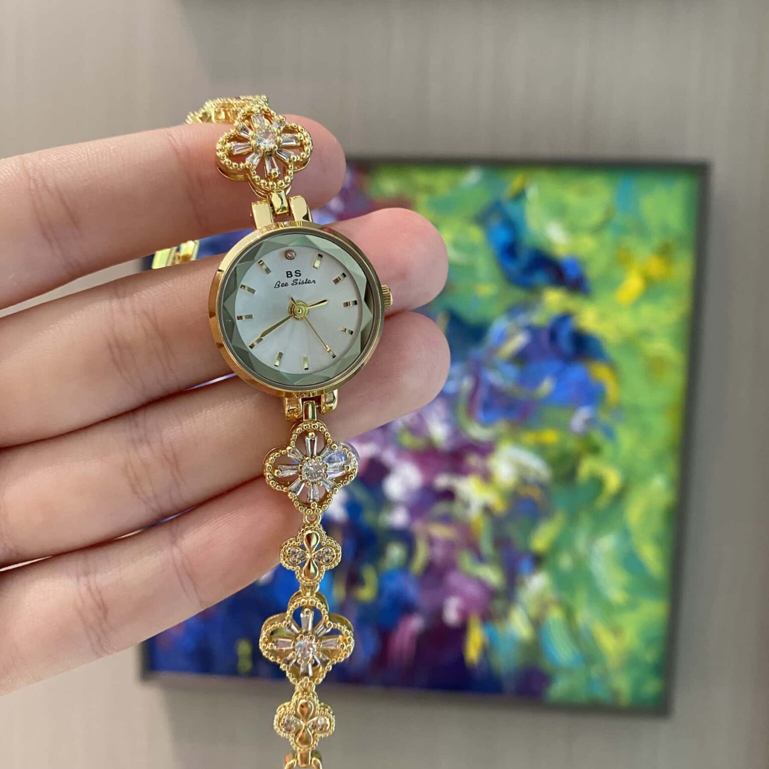 Dainty Gold/Silver Small Round Women's Watch - WatchwithSun-Dainty ...