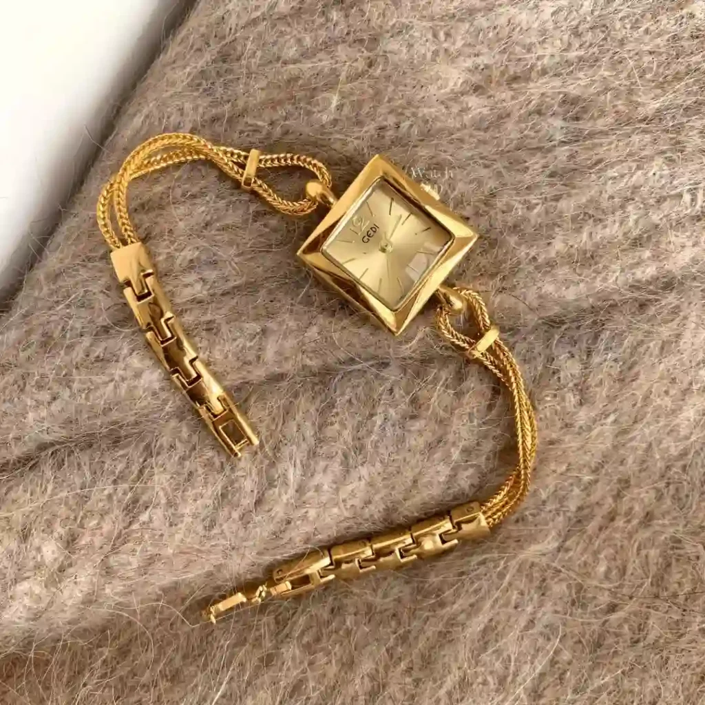 Chic Style Black Square Face Stainless Steel Ladies Watch ...