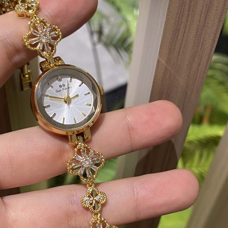 Dainty Gold/Silver Small Round Women's Watch - WatchwithSun-Dainty ...
