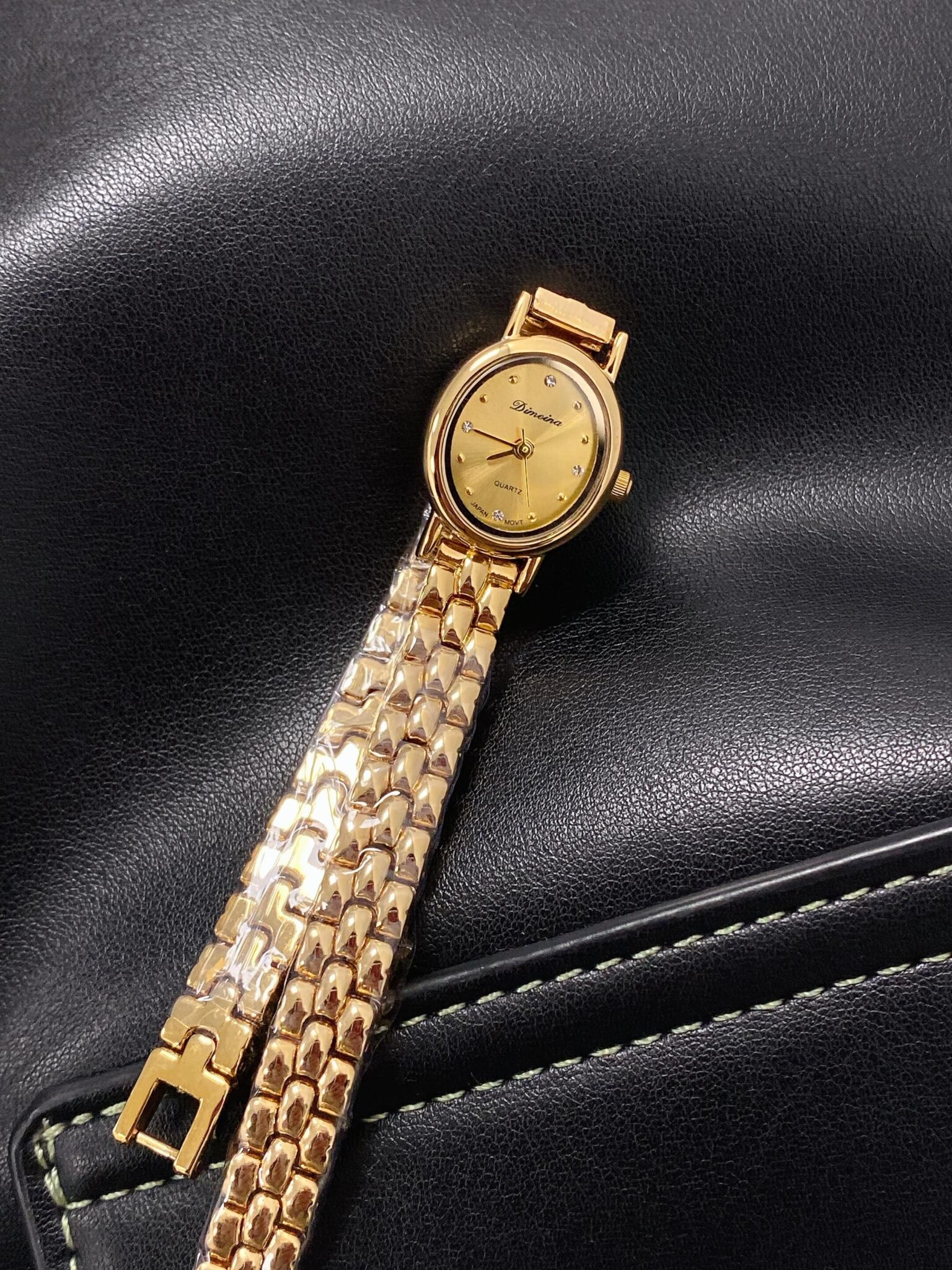 Dainty Gold Round Stainless Steel Small Face Watch - WatchwithSun ...