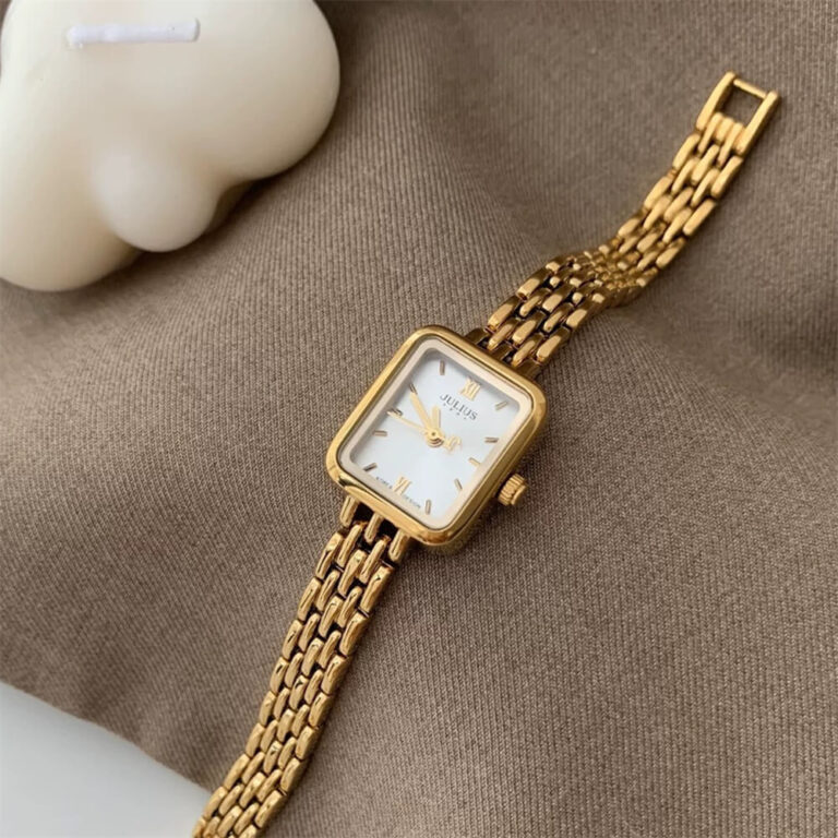 Square Gold Stainless Steel Elegant Watch - WatchwithSun-Chic Watches ...
