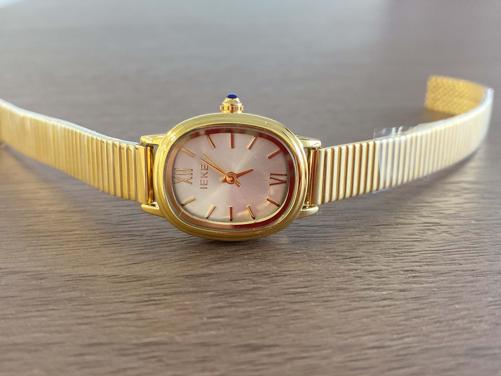 Vintage Gold/Silver Square Face Bracelet Watch - WatchwithSun-Dainty ...